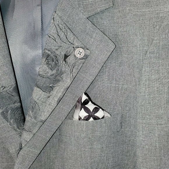 john Raphael | Jackets & Coats | John Raphael 44l Gray Suit Jacket ...